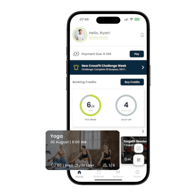 Itensity App - Itensity Fitness Management Software